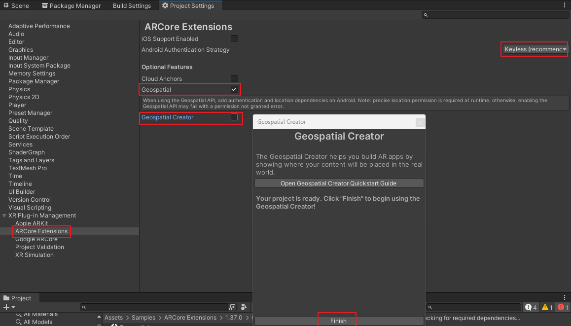 Geospatial Creator for Unityを使ってみる - Sheltie Garage Tech